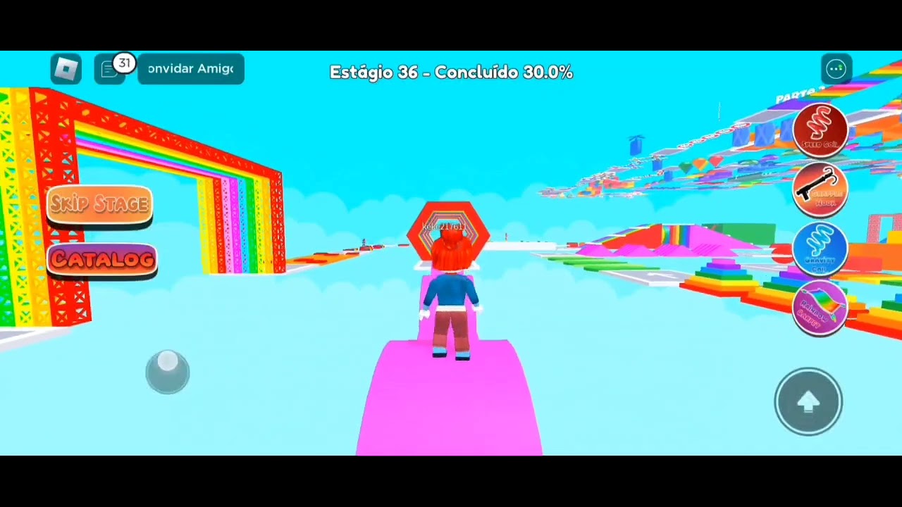 jogo de aventura! Hard parkour Roblox - YouTube