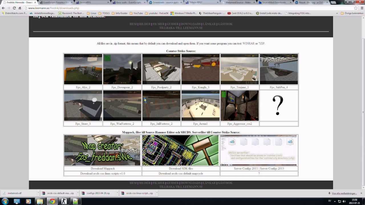 Install RPG-Mods Counter-Strike Source Server - YouTube