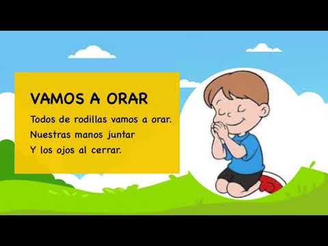 Vamos a Orar/ Canto de la oración para niños/ División Cuna - YouTube
