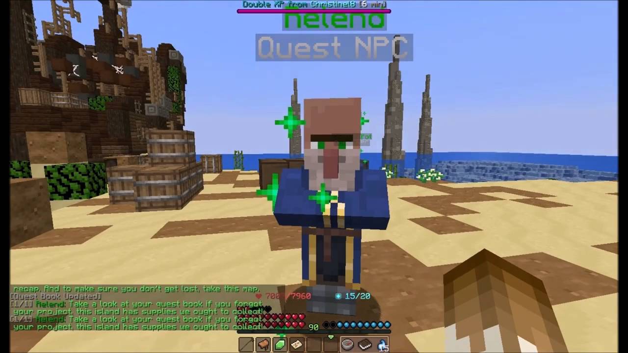 MMORPG Minecraft: Wynncraft: Fantastic Voyage (3.24) - YouTube