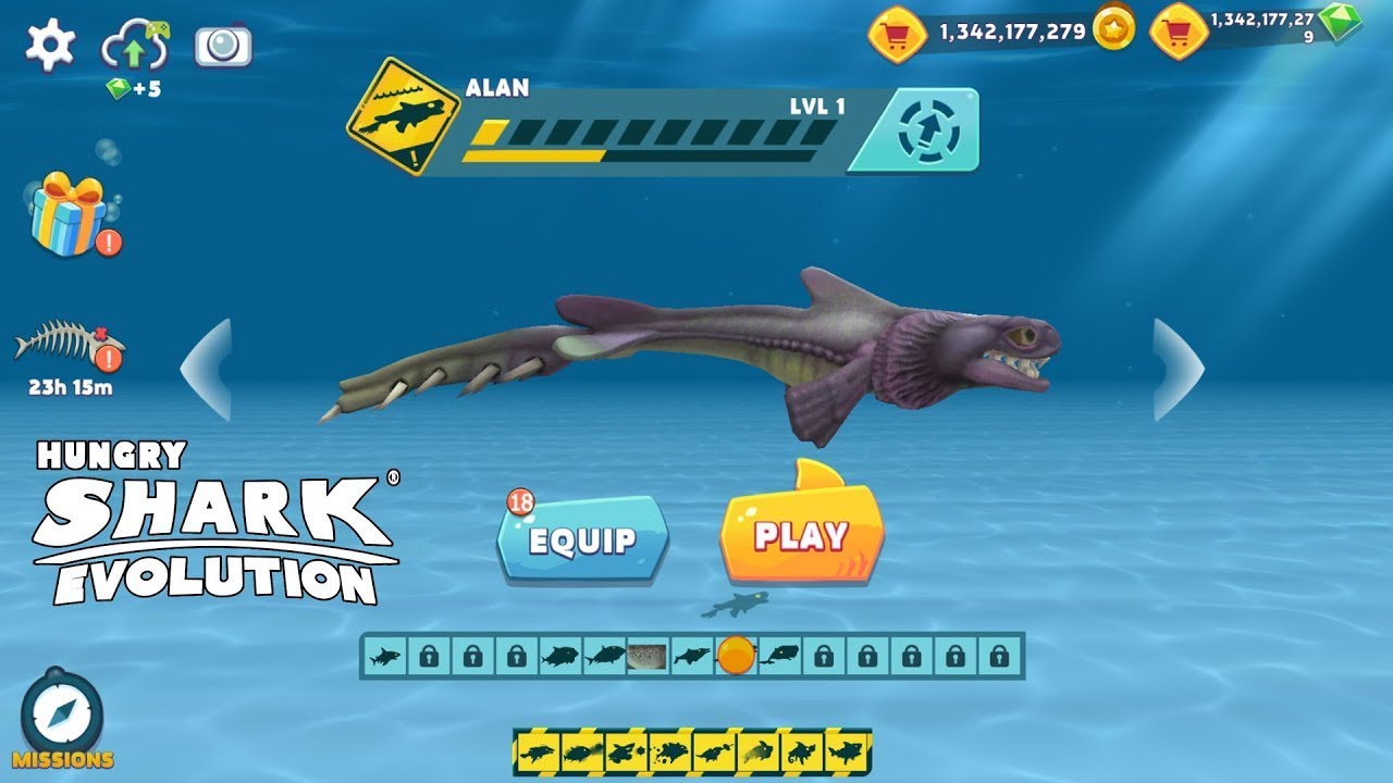 Hungry Shark Evolution BUT I PLAY WITH THE ENEMY ALAN DESTROYER OF ...