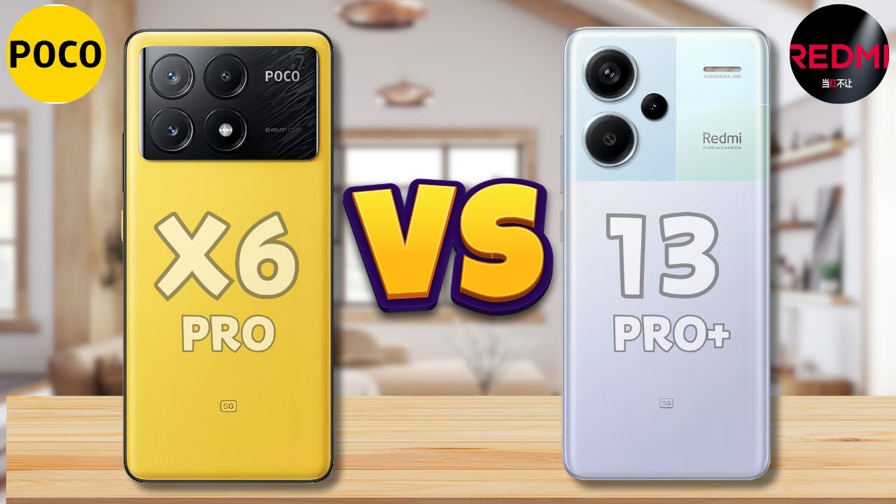 Poco X6 Pro Vs Redmi Note 13 Pro Plus | Full Comparison 🔥 - YouTube