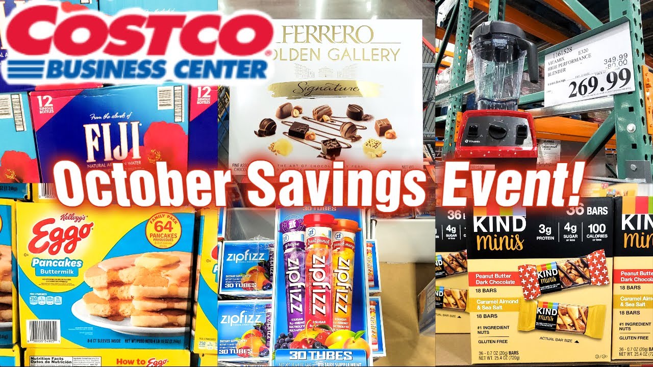 COSTCO BUSINESS CENTER - October Savings Event Sale! - YouTube