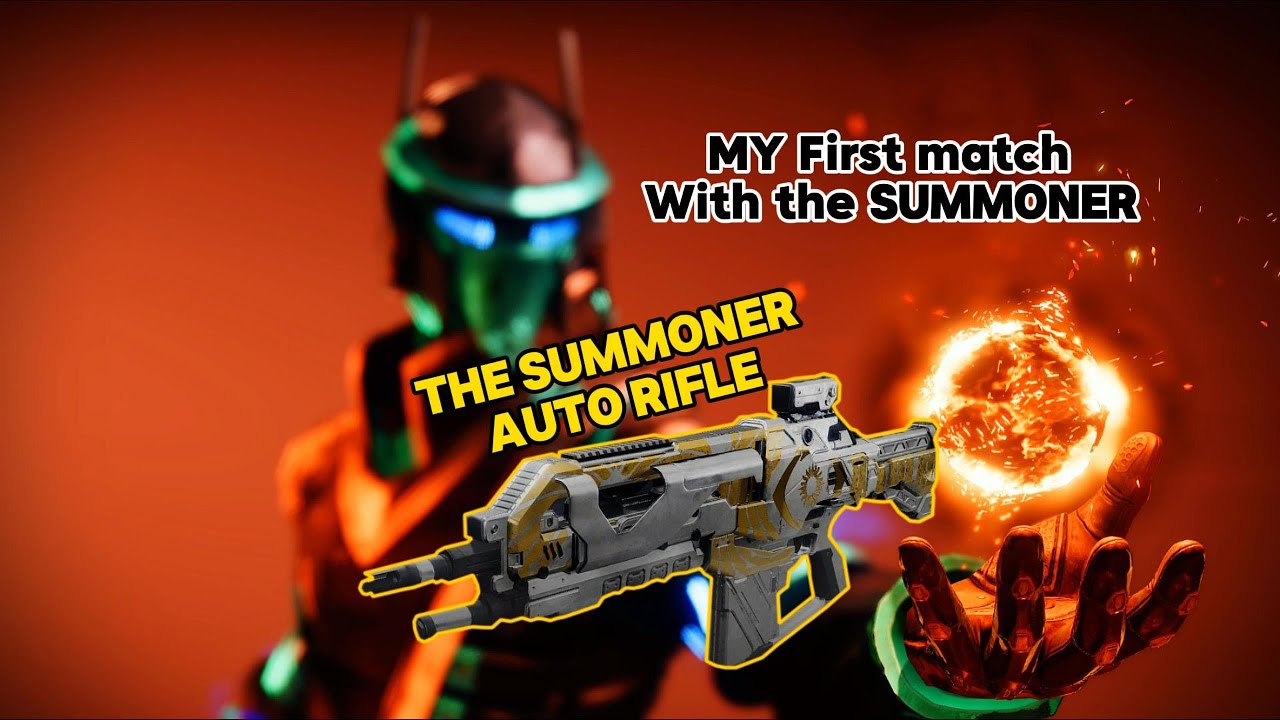 Destiny 2 THE SUMMONER Auto Rifle!. - YouTube