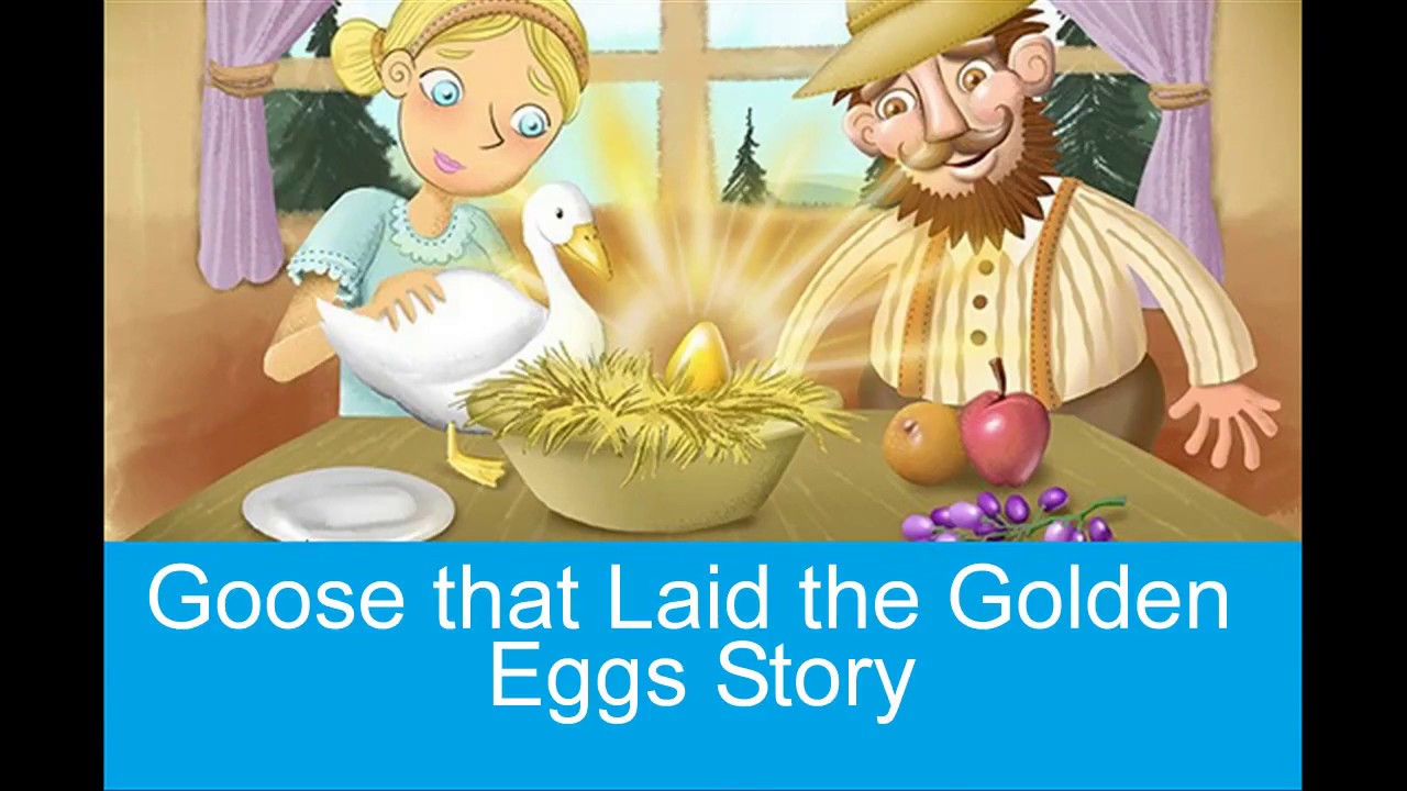 Best Story For Kids | Goose that Laid the Golden Eggs Story | short ...