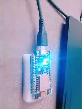 Flashing LED blinking program on NodeMCU via Arduino IDE. - YouTube