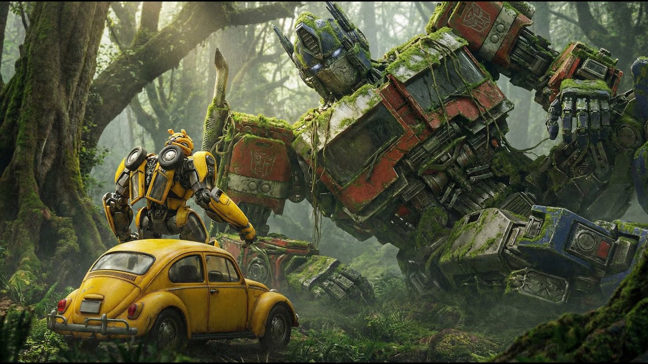 Bumblebee Finds a Forgotten, Broken Optimus Prime in the Forest and ...