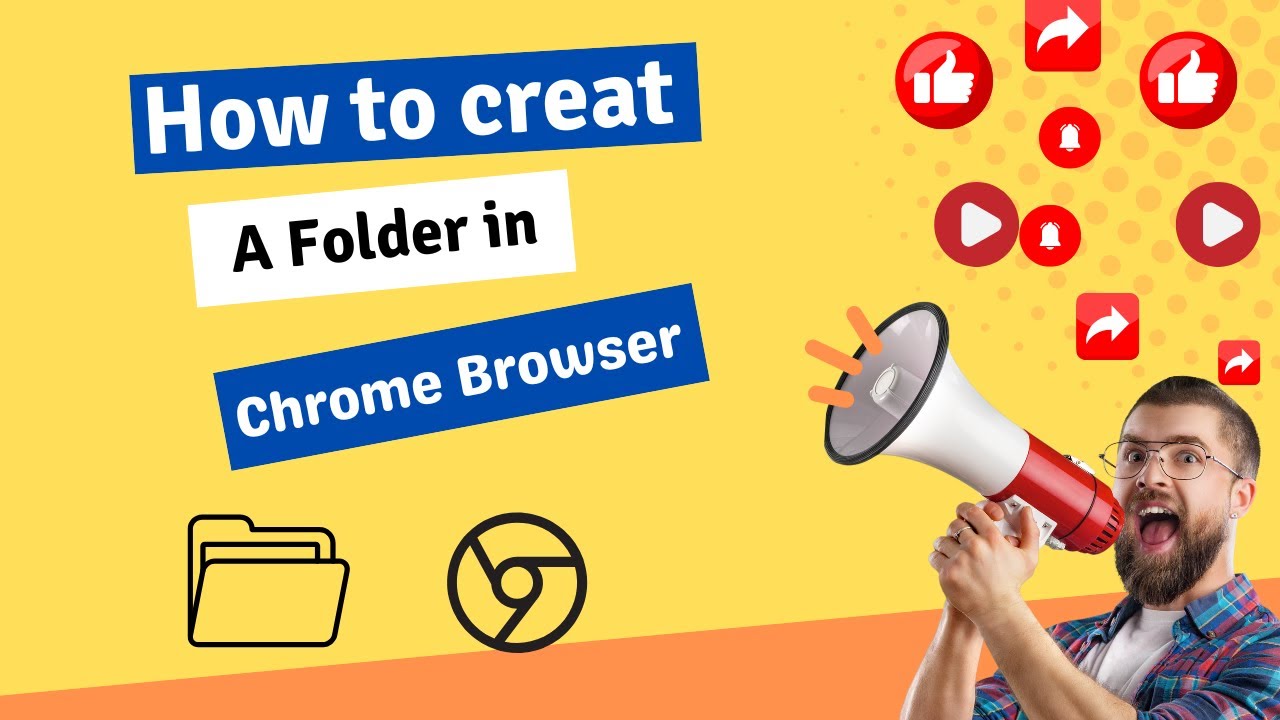 "How to Create a Folder in Chrome Browser to Save Links Easily". # ...