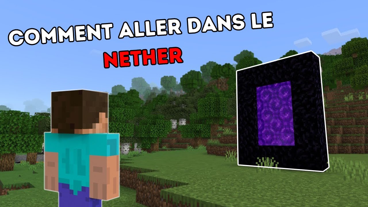 [TUTO] : Comment faire le portail du Nether sur Minecraft 1.20 - YouTube