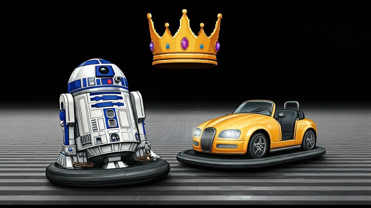 Bumper Car Battle Royale: R2 DH vs Biggie! Who will be the Bumper Car ...