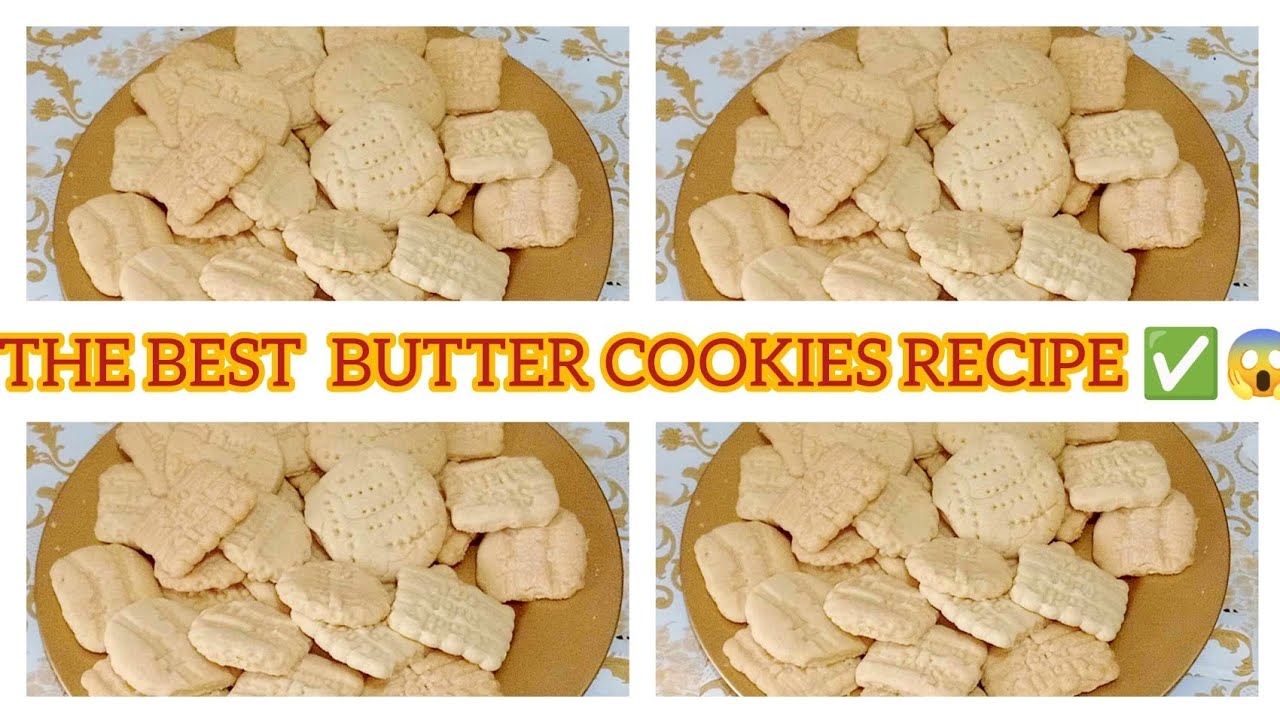 These Soft Butter Cookies Recipe Is Absolutely Super Delicious ๐