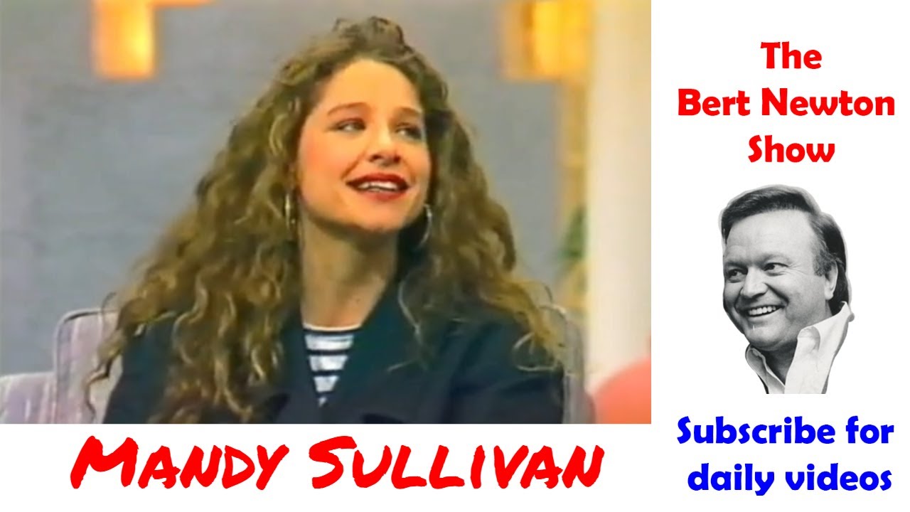 Mandy Sullivan with Bert Newton on the Bert Newton Show - 1989 - YouTube