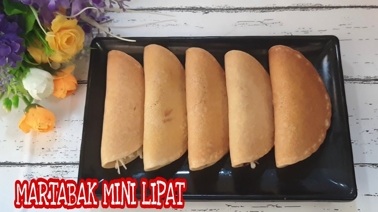 RESEP MARTABAK MINI LIPAT | MARTABAK MANIS PEMULA ANTI GAGAL - YouTube