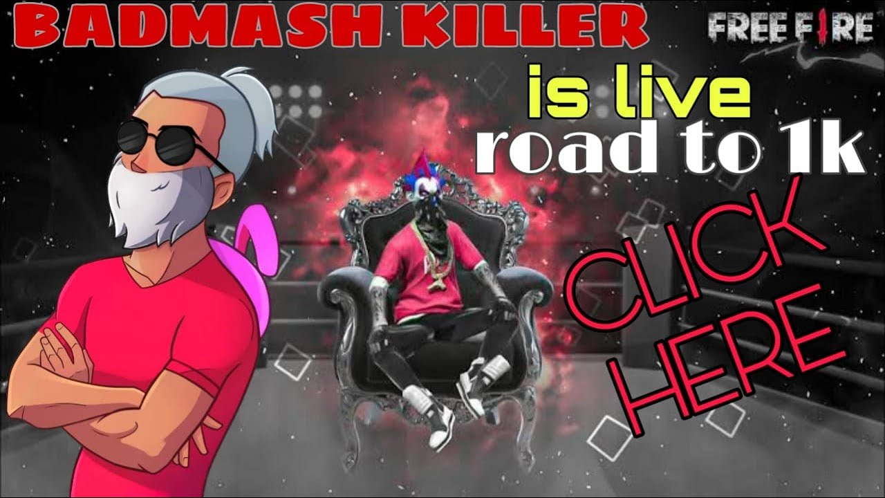 ## ff gaming is live // Badmash Killer // Team Coad give way## road to ...