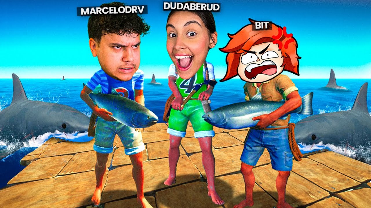 MARCELO, DUDA e BIT PERDIDOS NO MAR! - YouTube