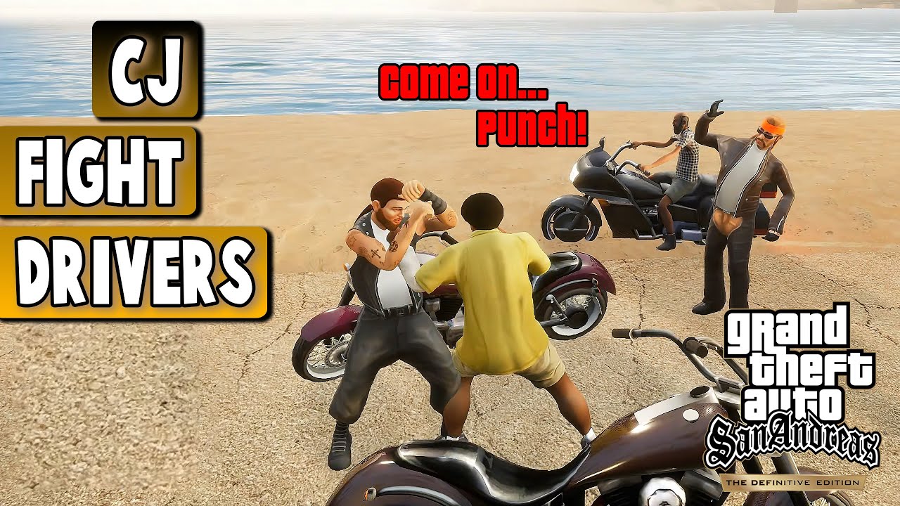 Carl Johnson Bully Driver - GTA San Andreas Part 2 - YouTube