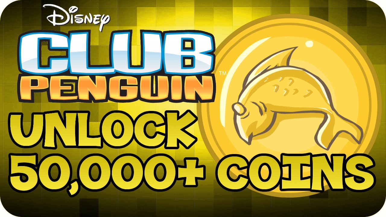 Club Penguin UNLOCK 50 000 COINS Coin Codes YouTube club-penguin-unlock-50-000-coins-coin-codes-youtube