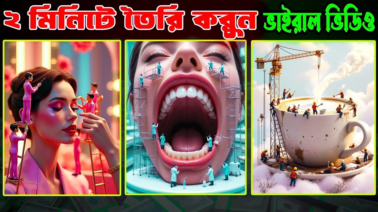 Mini Worker Viral Video || AI দিয়ে ১০০% ভাইরাল ভিডিও বানান | - YouTube