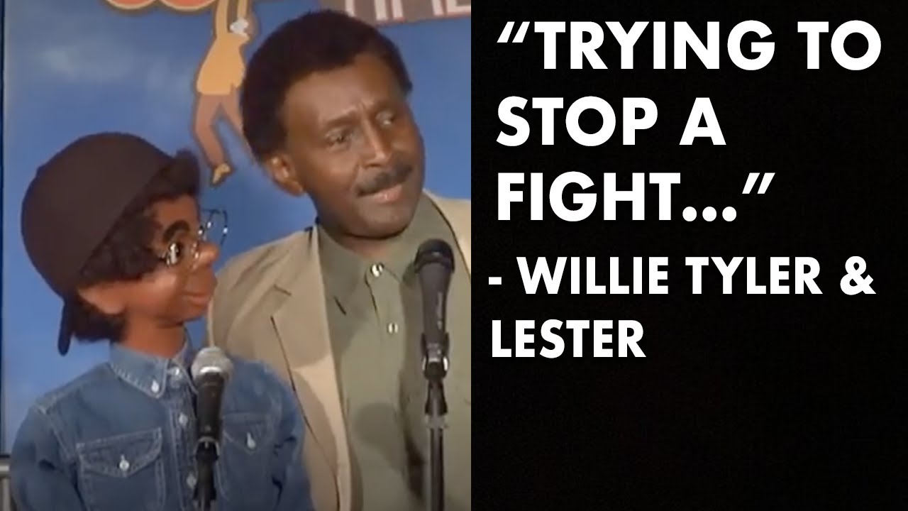 Puppet Fight | Willie Tyler & Lester | Comedy Time - YouTube