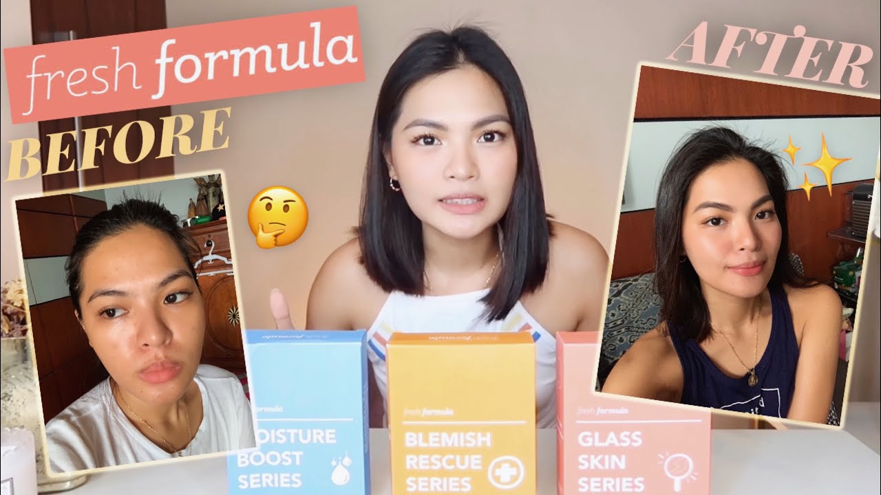 Fresh Formula Skincare Review Tried And Tested For 30 Days • Joselle