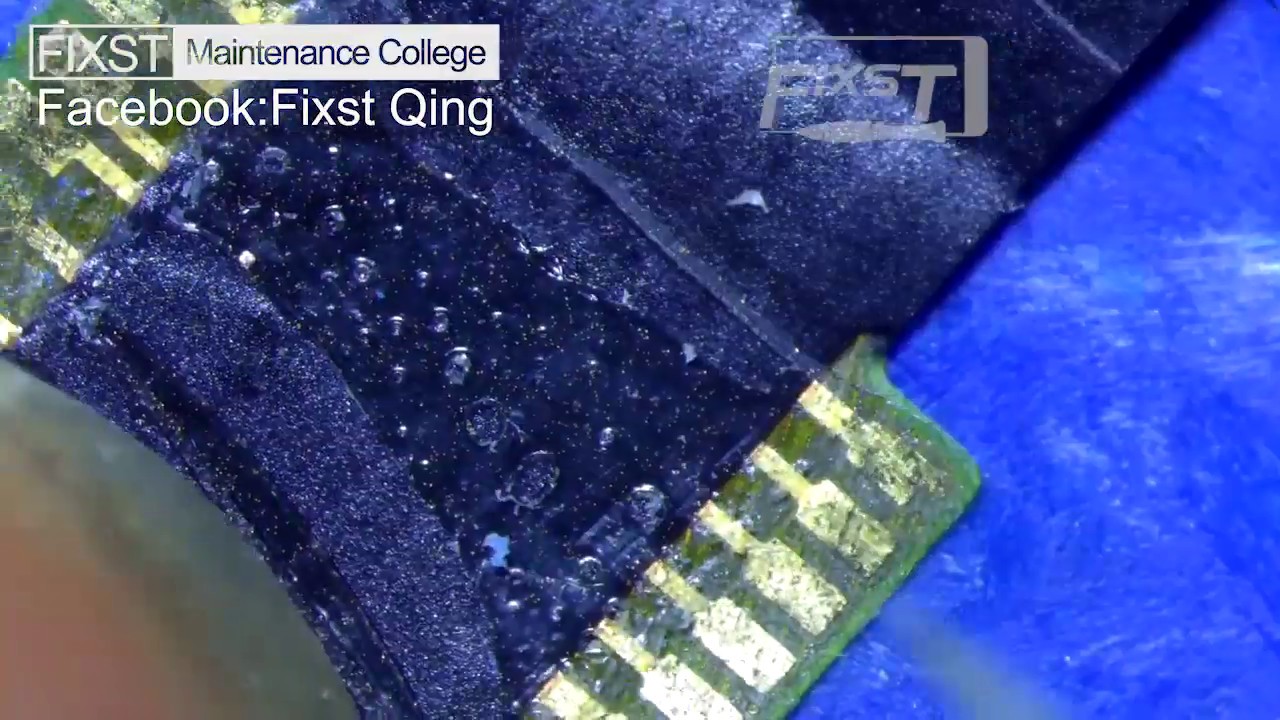 Face ID Infrared Camera repair - YouTube