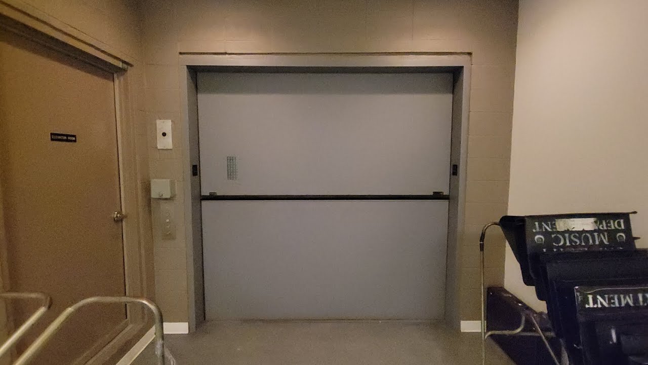 EPIC MOTOR: Otis Hydraulic Freight Elevator @ Shapiro Family Hall ...