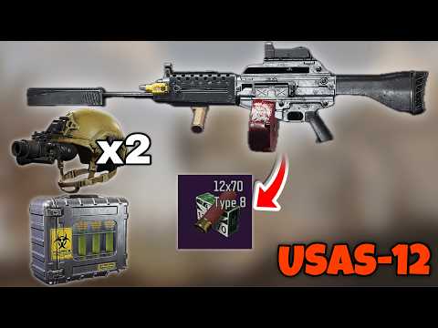 Destroying Thermal’s With USAS-12 in Solo Armory 120k🔥Arena Breakout