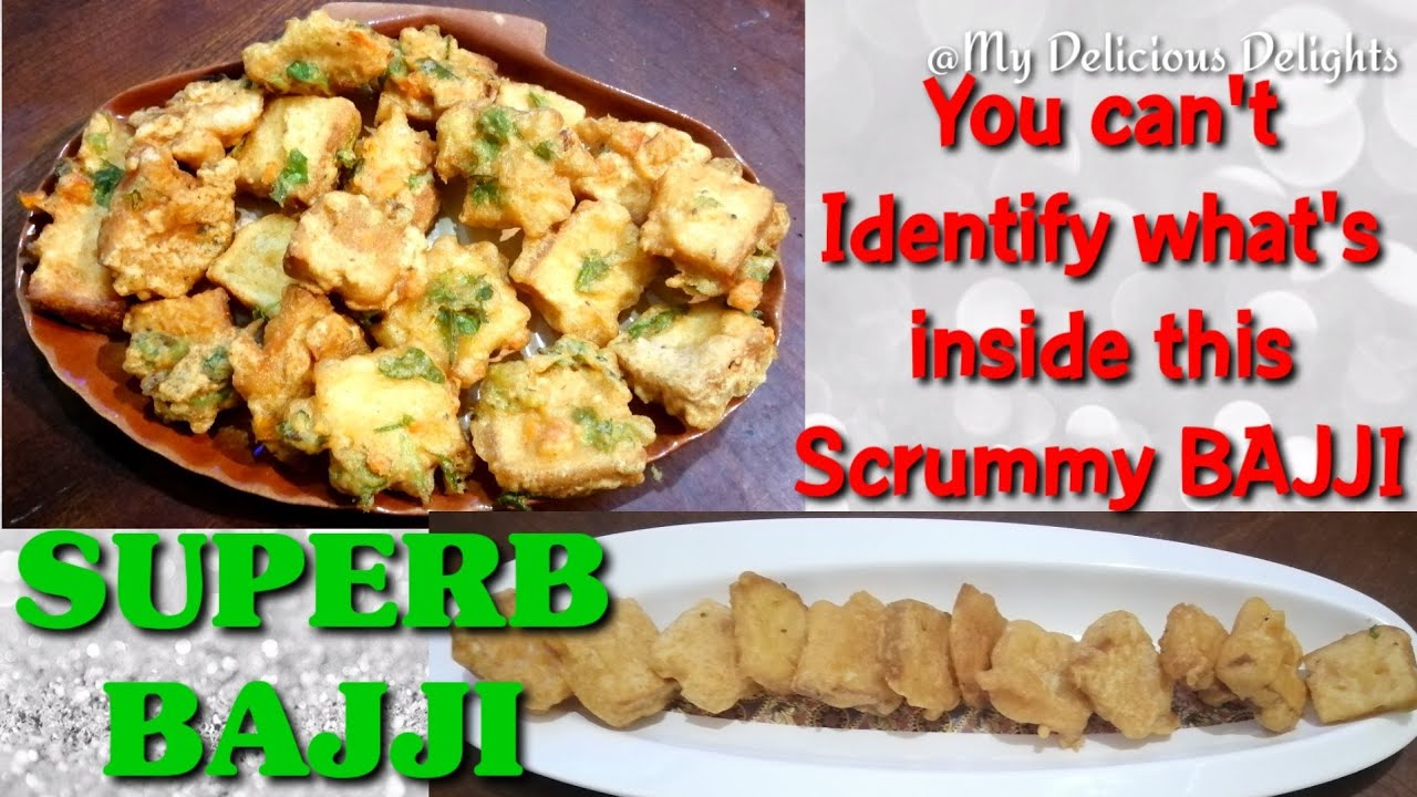 Superb Tasty & Crispy Bajji. While eating time , we can't Identify what ...