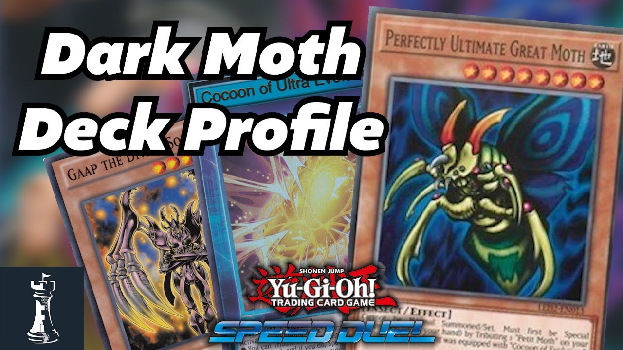 TOP TIER COMPETITIVE Dark Moth Deck Profile | Yugioh Speed Duel - YouTube