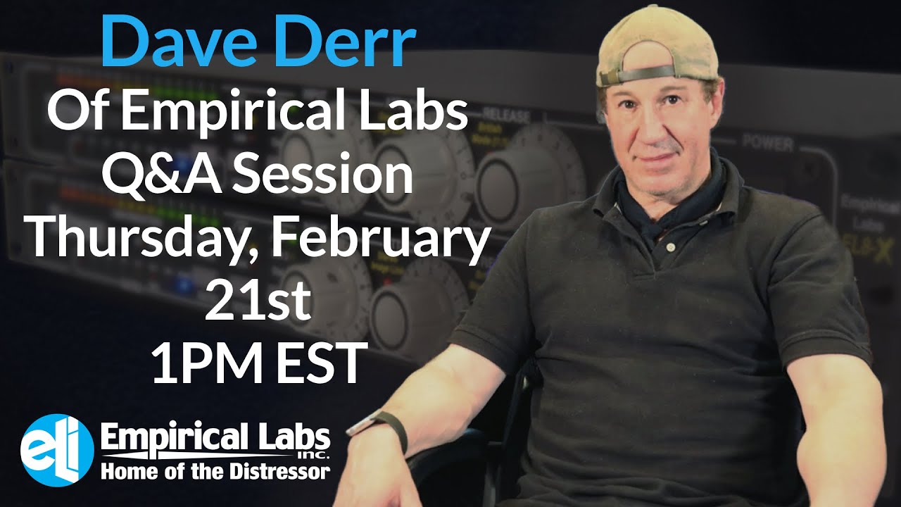 (Audio Compression) Distressor An Analog Compressor - Inventor Q&A ...