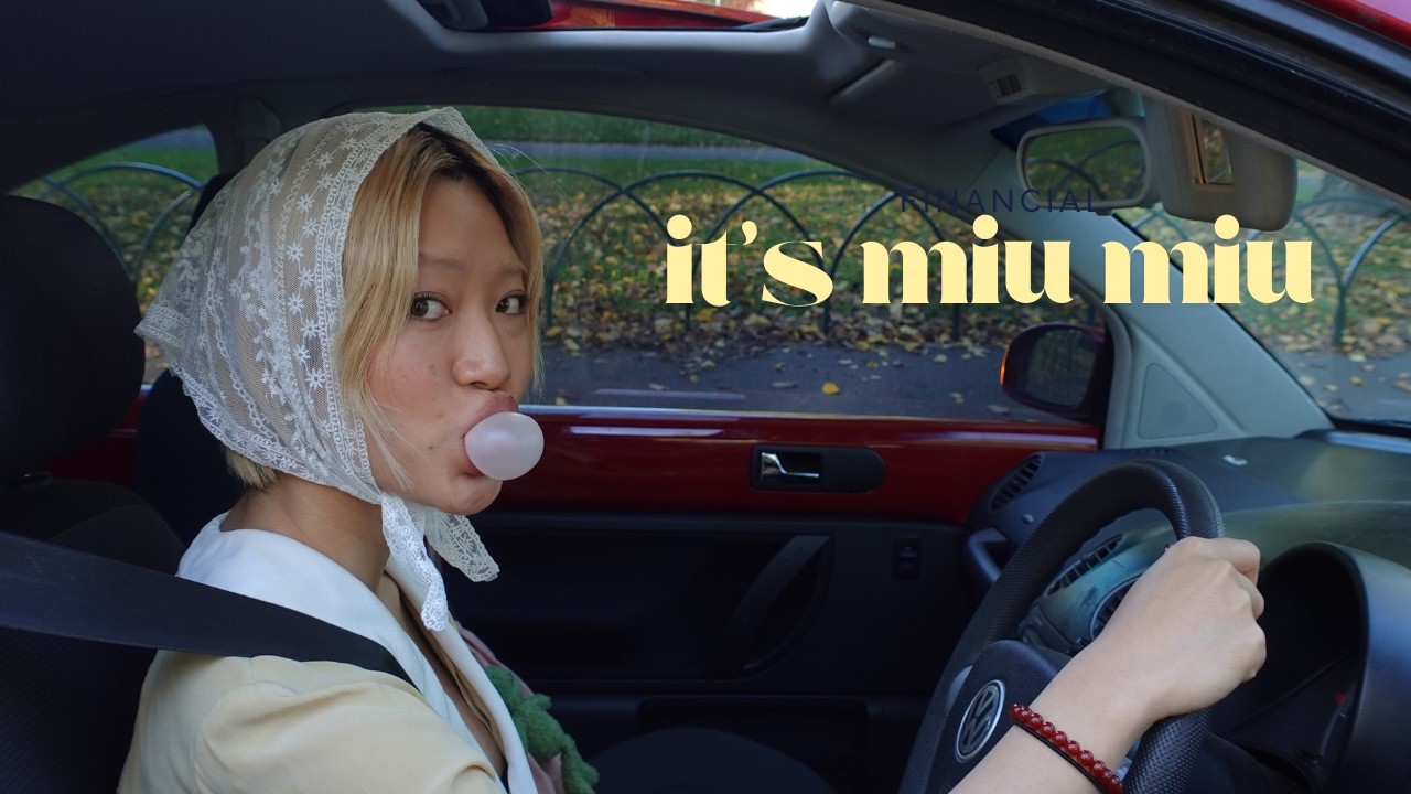 shooting a MIU MIU short film with zero experience - YouTube