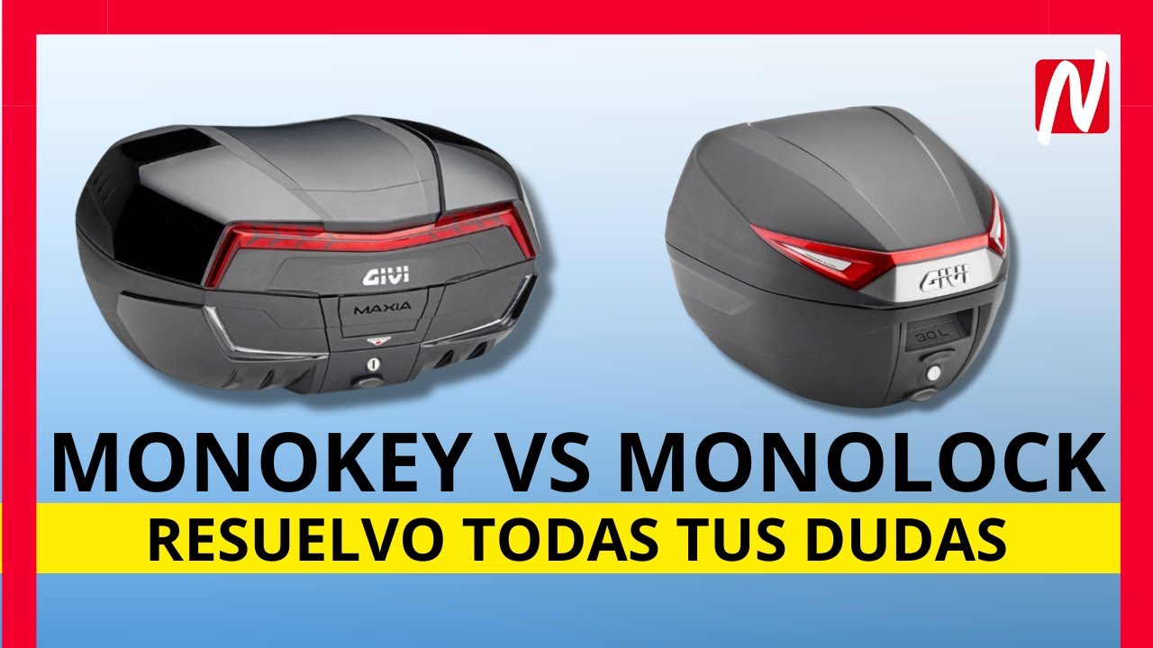 Baúl Givi, Diferencias entre Monokey y Monolock - Actualizado 2024 ...