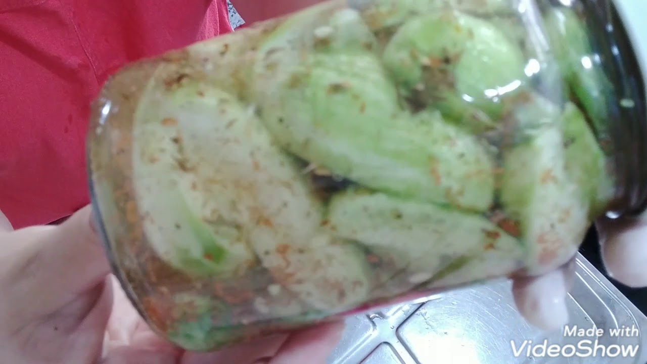 Conserva de maxixe - YouTube