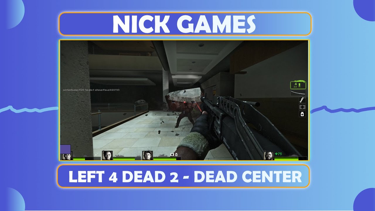 GAMEPLAY LEFT 4 DEAD 2 - DEAD CENTER (PART 2) - YouTube