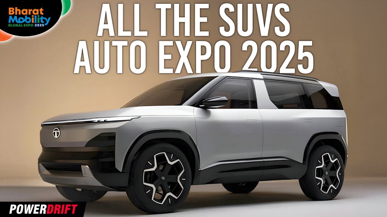 SUVs To Look Out For | Bharat Mobility Global Expo 2025 | PowerDrift ...