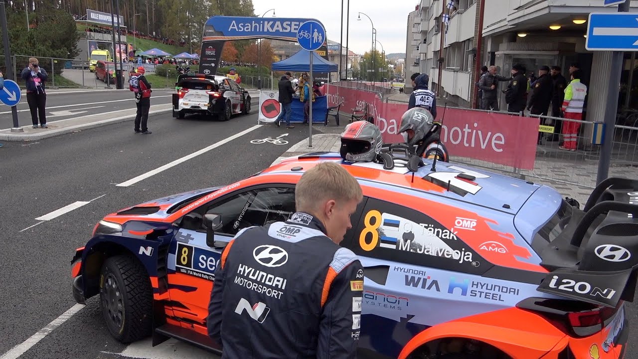 WRC Finland 2021 SS1 Harju - YouTube