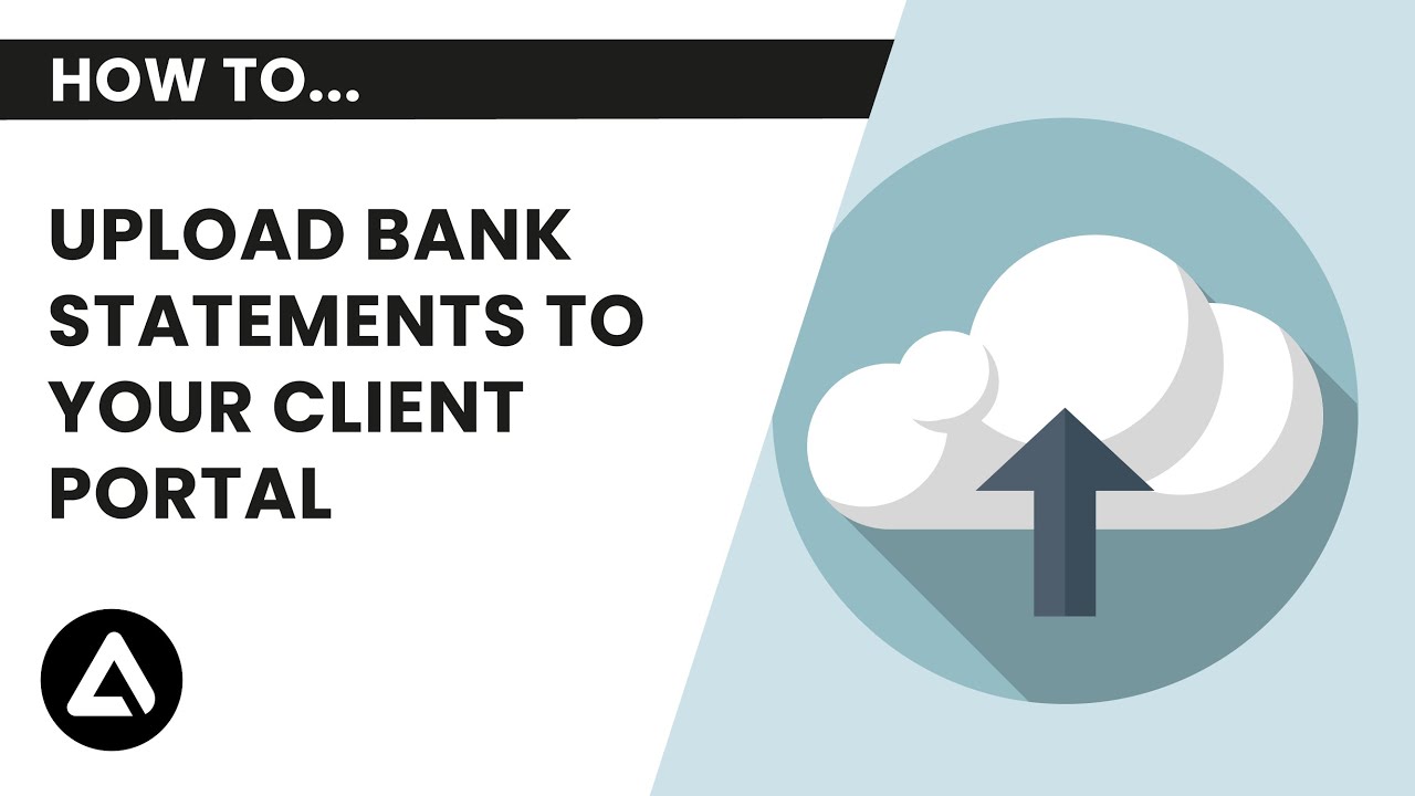 How to upload a bank statement on Bright Manager (Client Portal) - YouTube