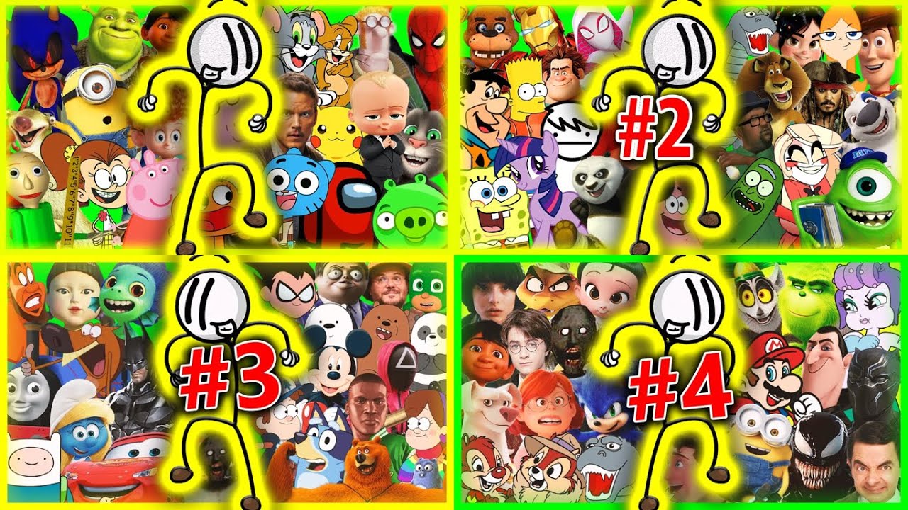 Henry Stickmin Distraction Dance Movies, Games and Series COVER 1 or 4 ...