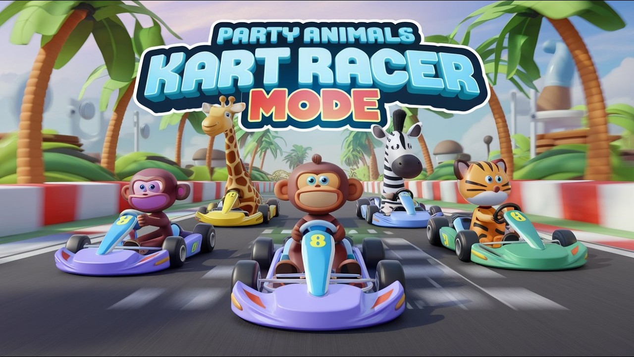 Why you Should Play the Party Animals Mario Kart Mode! *FREE UPDATE ...