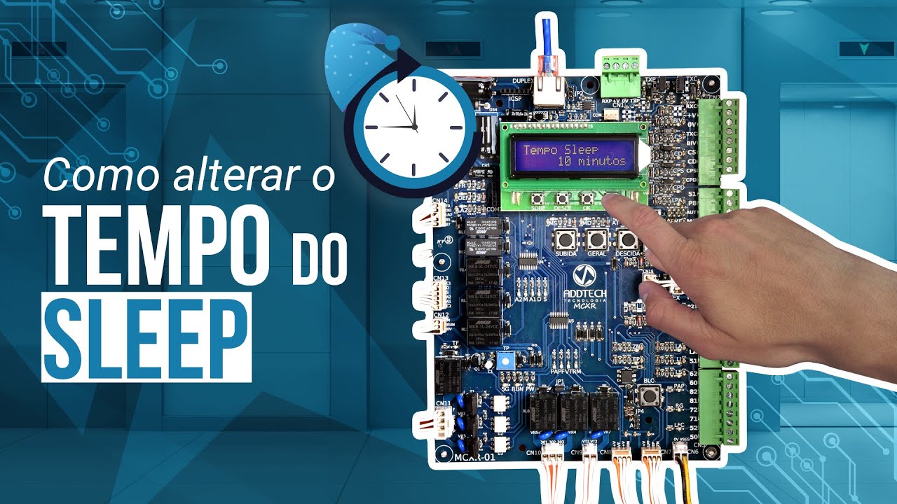 Addtech - Como alterar o tempo do sleep. - YouTube