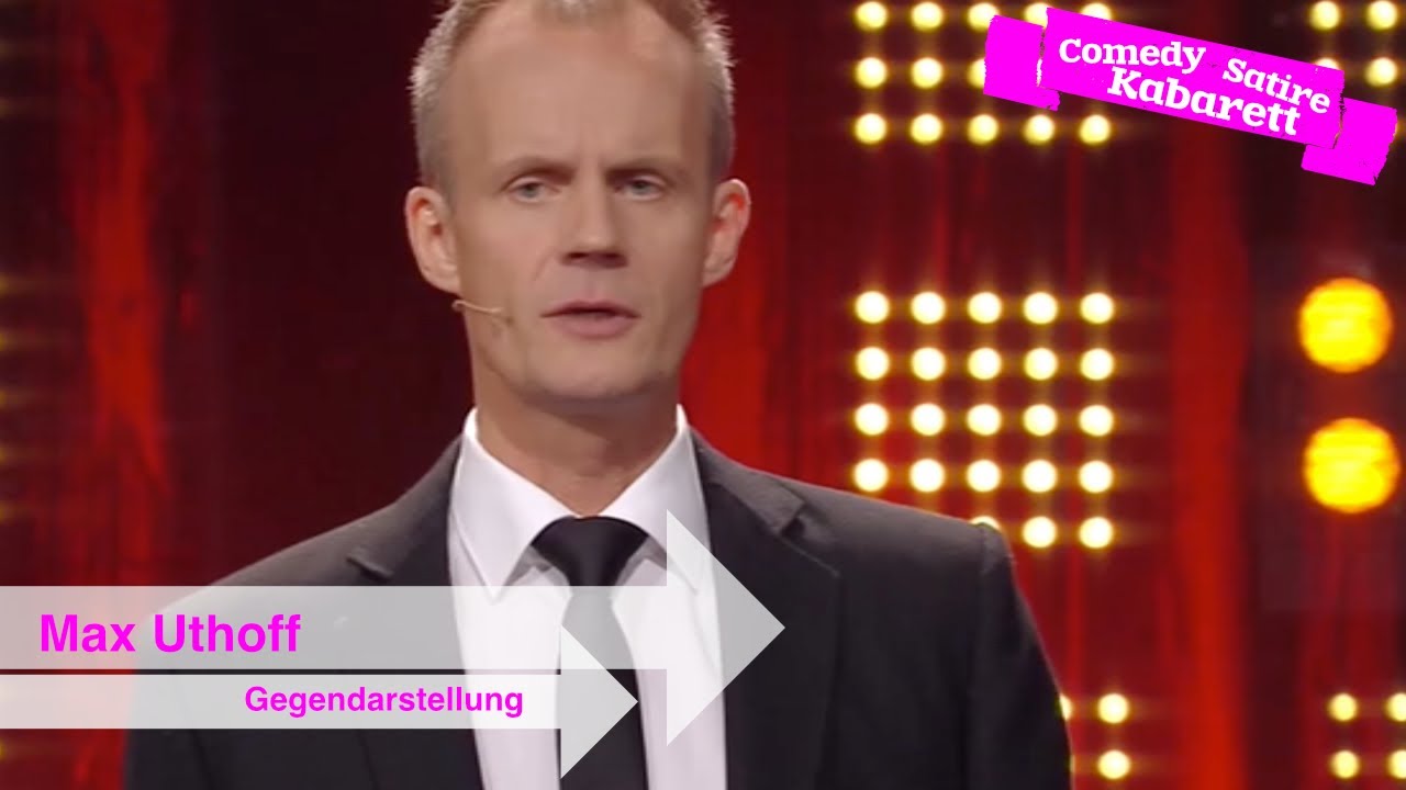 Max Uthoff: Gegendarstellung - Stand Up / Kabarett - Deutsch - YouTube