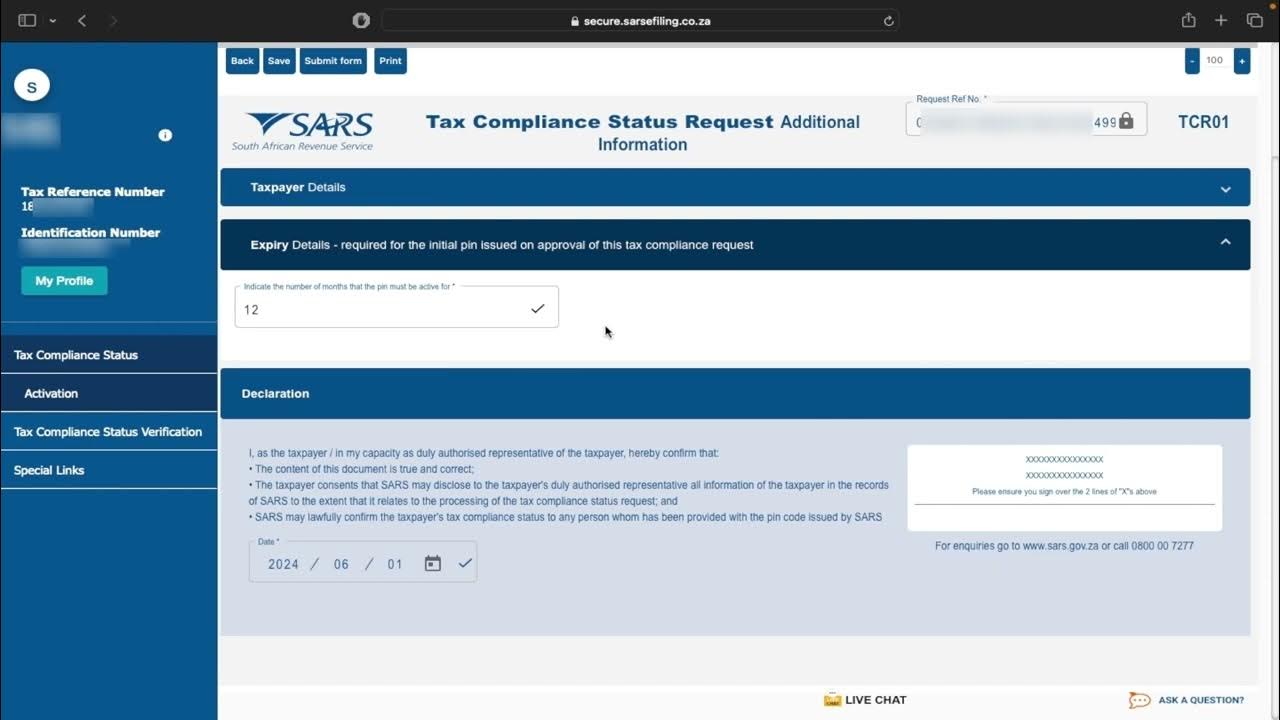 How To Get A SARS Tax Clearance Certificate Tax Pin On Efiling how-to-get-a-sars-tax-clearance-certificate-tax-pin-on-efiling