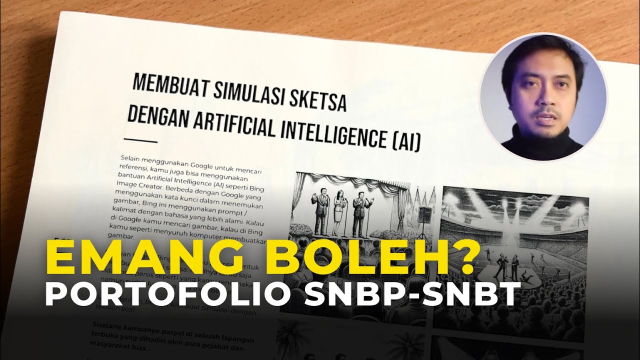 Tutorial cara membuat portofolio SNBP SNBT gambar naratif | Dosen ...