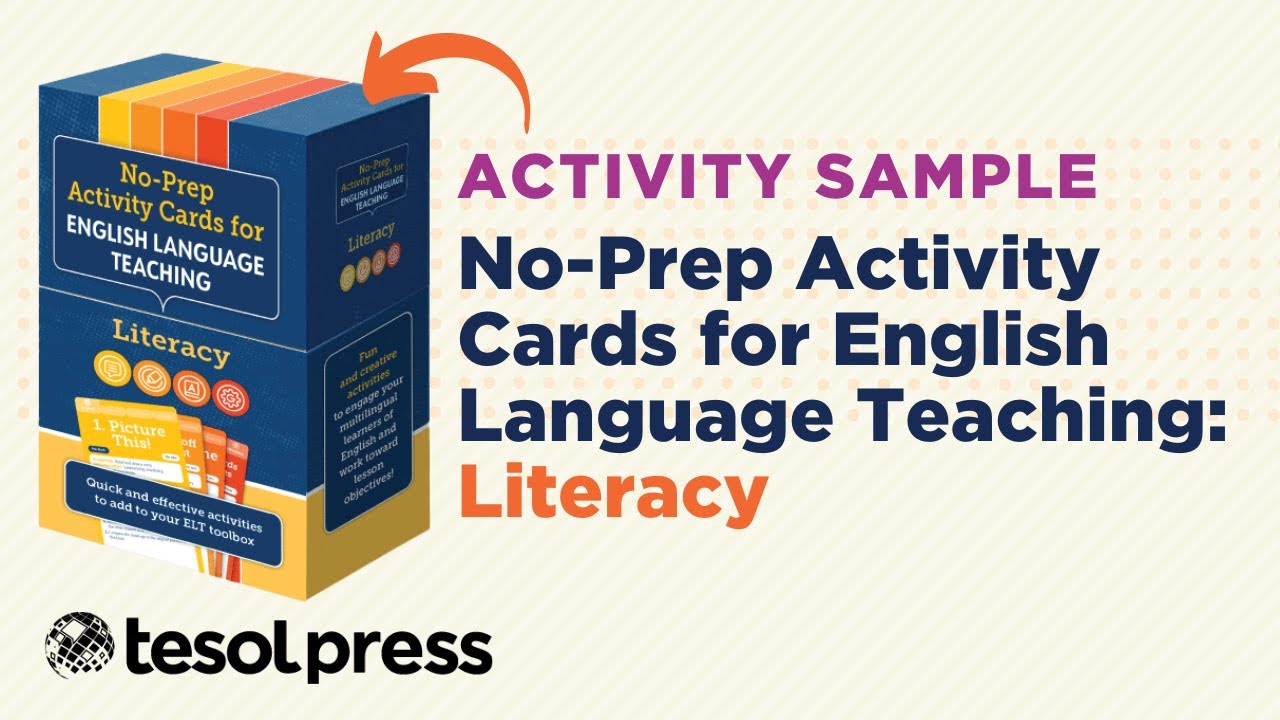 Grammar Sample from No-Prep Activity Cards for English Language ...