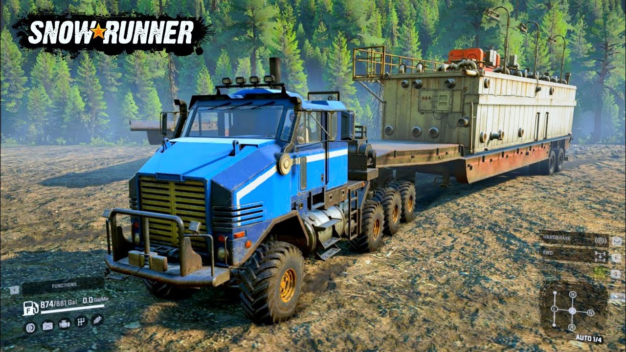 SnowRunner Expedition A Mudrunner Game | New Map Explore Expedition ...