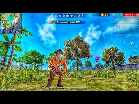 MELHOR AUXÍLIO DE MIRA PRO FREE FIRE AINT BAN 😮