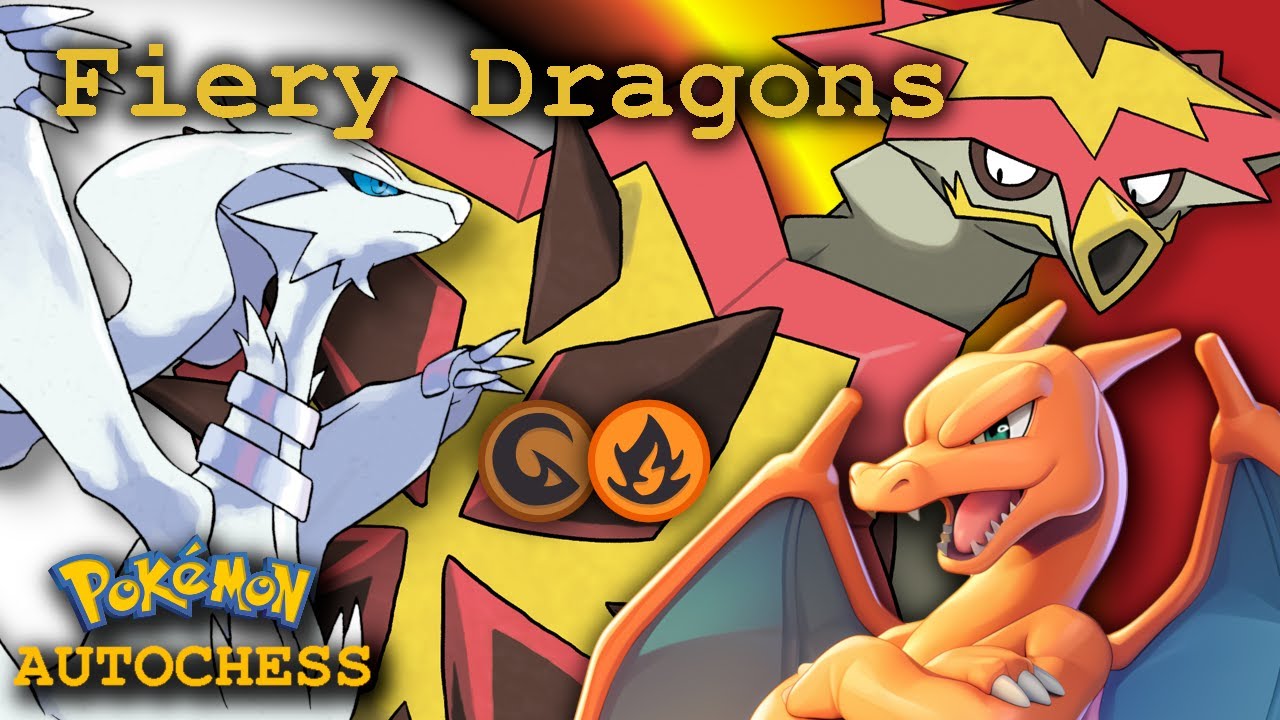 Fiery Dragons against strong Faeries (Pokémon Autochess) - YouTube