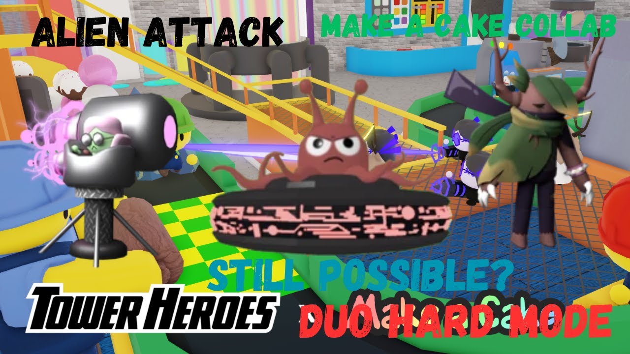 Alien attack duo hard mode - YouTube