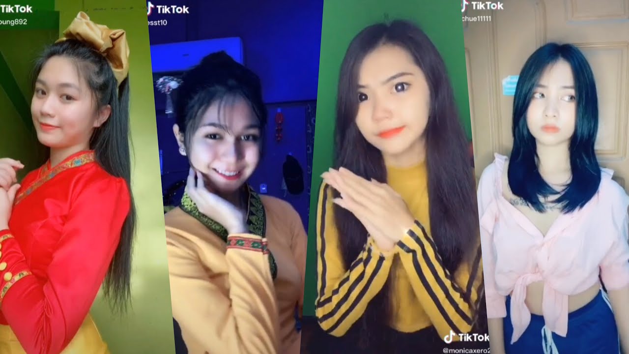 Myanmar 🇲🇲 Tik Tok Girl Collection - YouTube