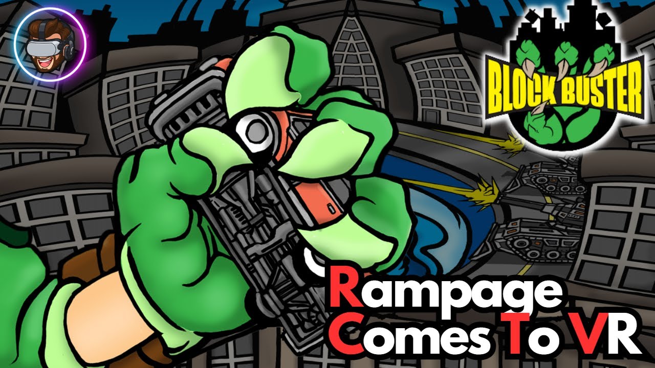 Old School Rampage Comes To Virtual Reality - YouTube